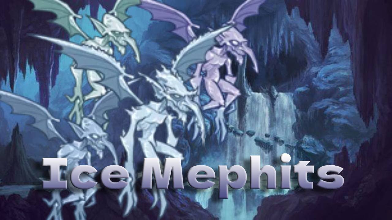 Icy Peril - A surprise attack with Ice Mephits - YouTube