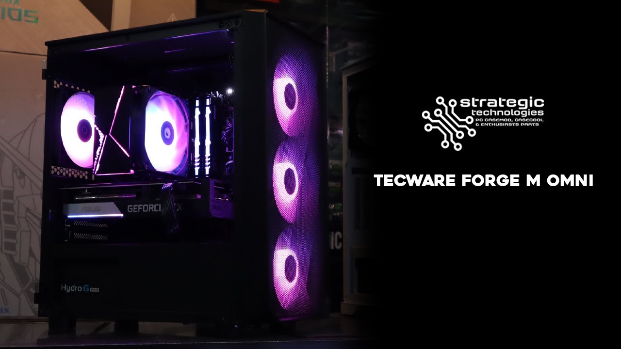 Tecware Forge M OMNI Black - Intel Core i5 11400 + RTX 3060Ti - YouTube
