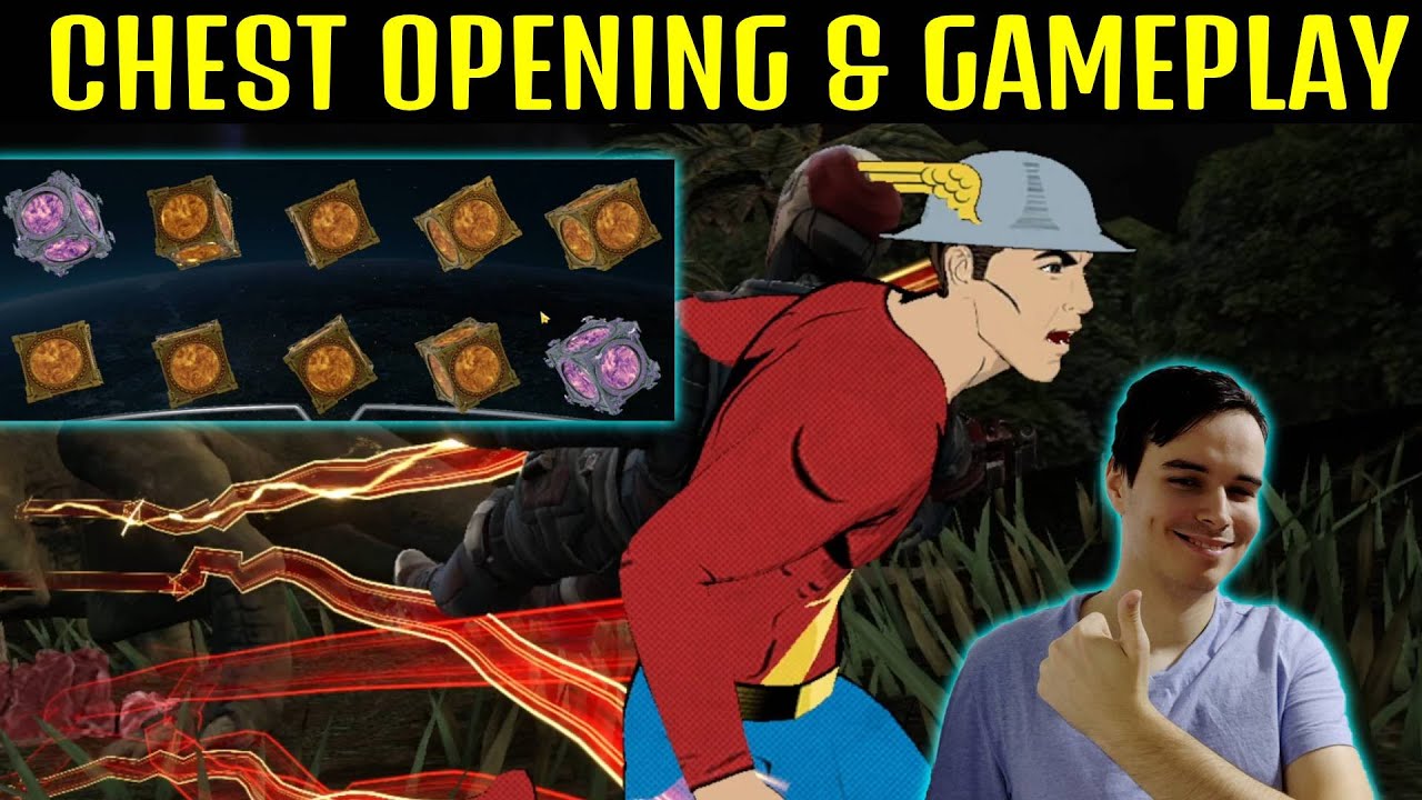 Classic Flash Chest Opening And Gameplay Injustice 2 Mobile - YouTube
