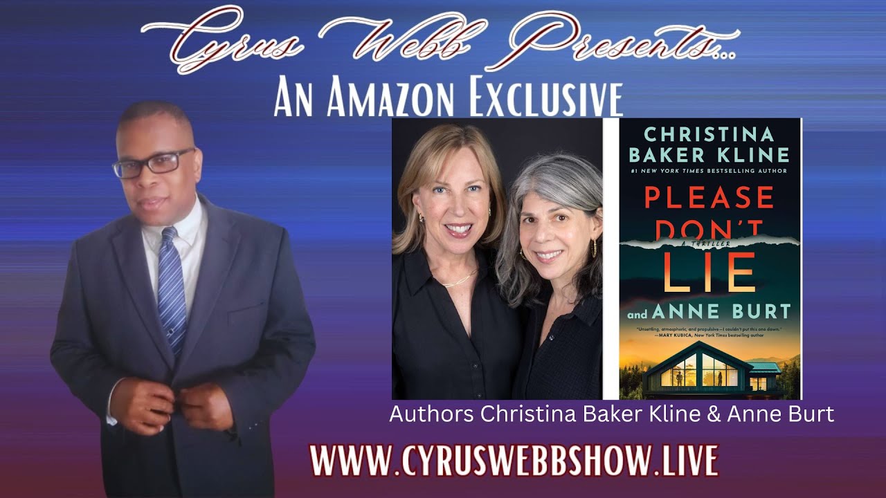 Authors Christina Baker Kline and Anne Burt stop by Cyrus Webb Presents ...