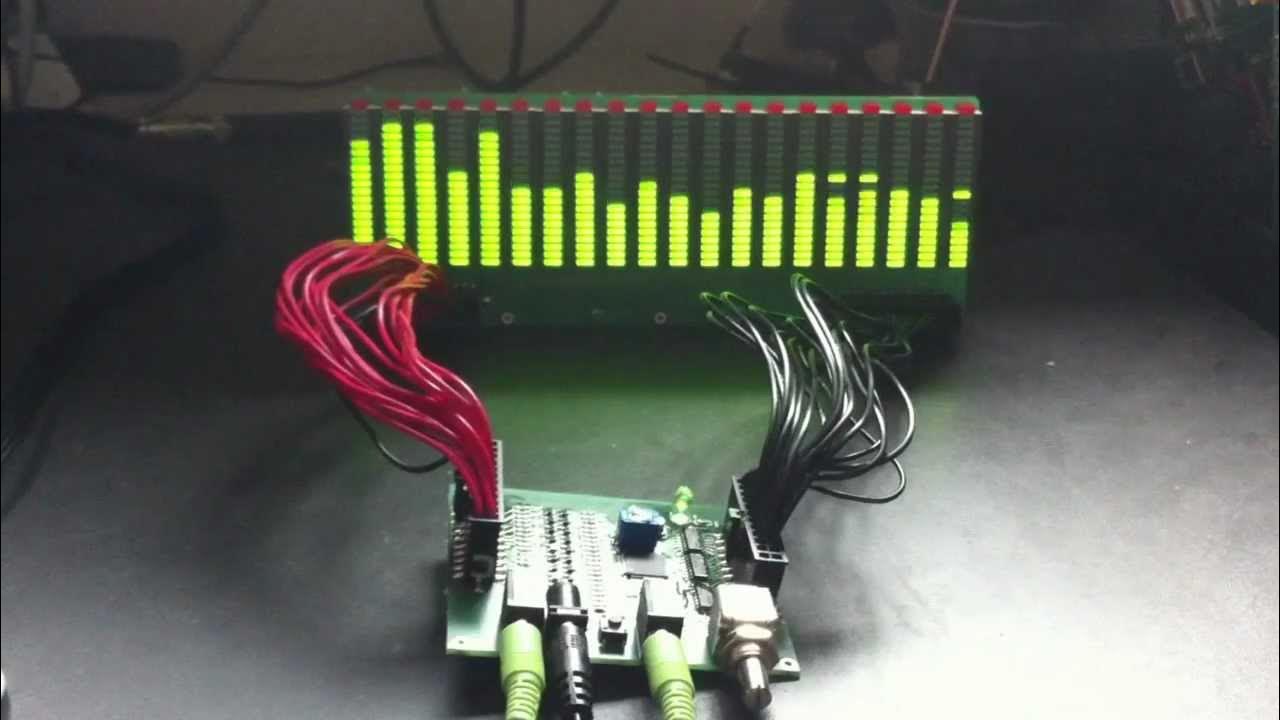 20 Band RTA Realtime Audio Spectrum Analyzer - YouTube