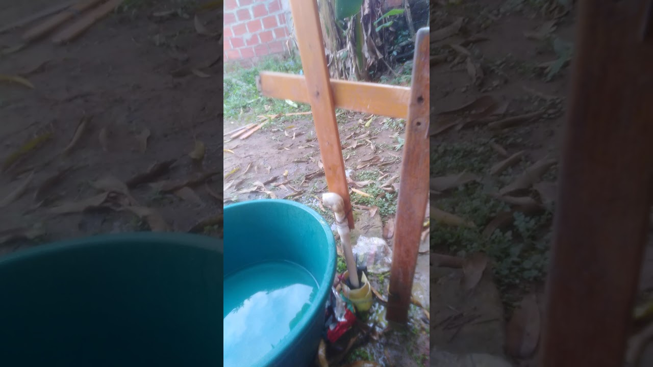 Bomba de agua a mano - YouTube