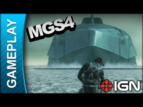 Metal Gear Solid 4 - Outer Haven Reveal - Gameplay - YouTube