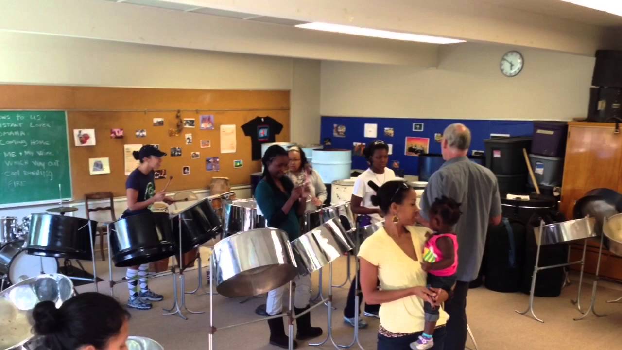 Seattle Women's steel pan project lessons - YouTube
