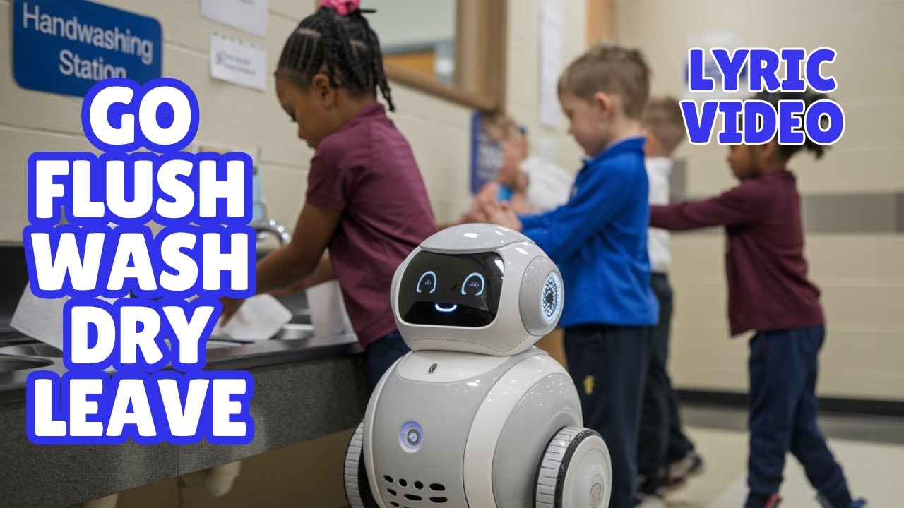 Go, Flush, Wash, Dry, Leave | Bathroom Expectations Lyric Video - YouTube