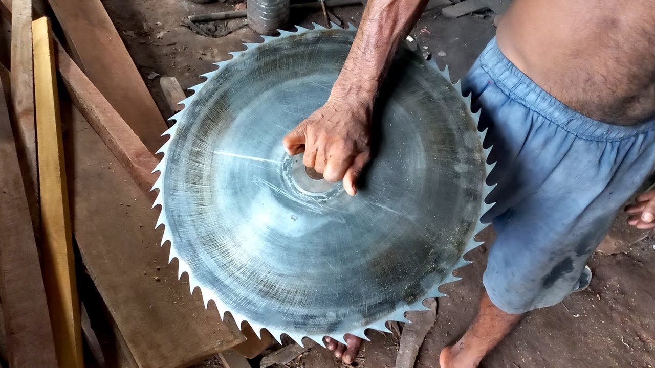 How to sharpen wood Saw Blades & Router Bits Sharpening - YouTube