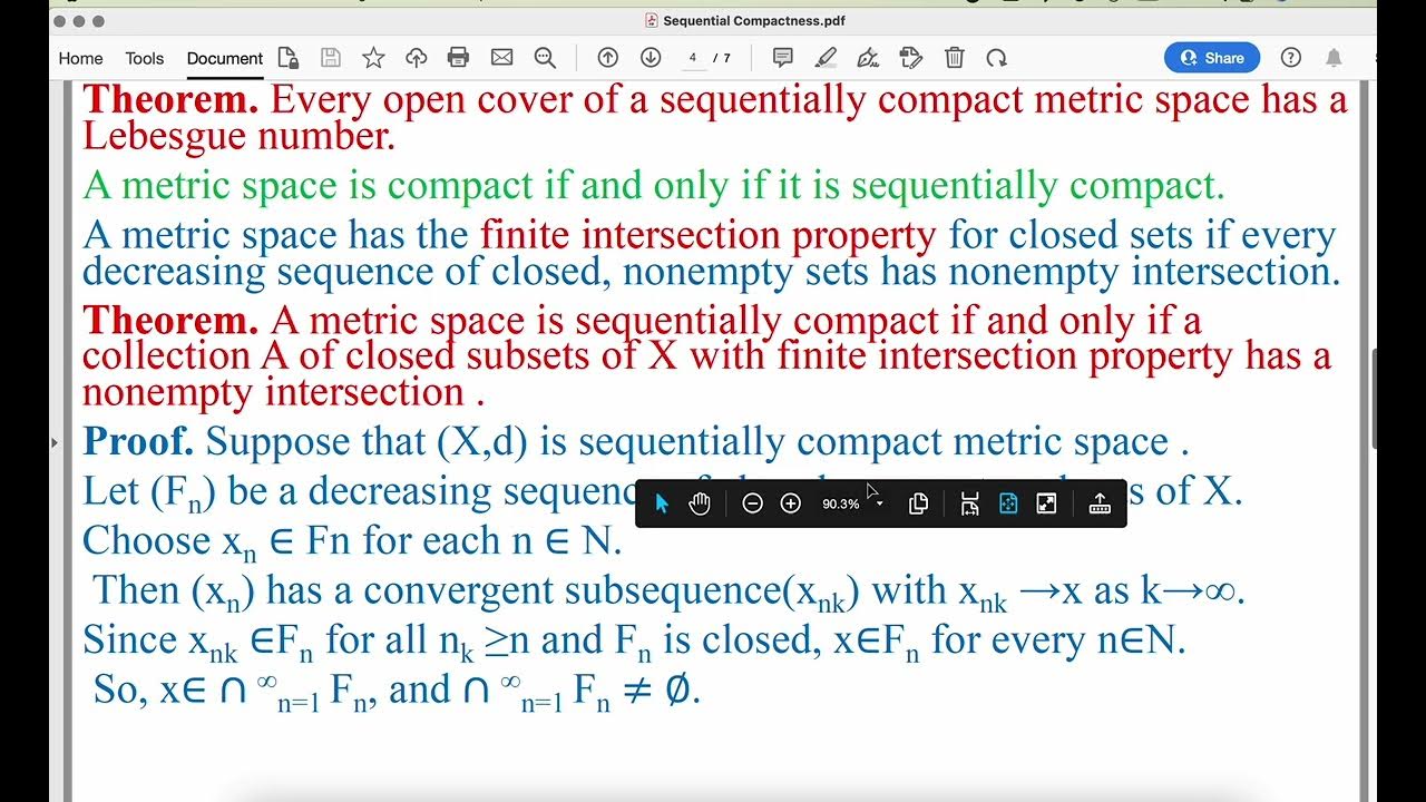 Sequential compactness - YouTube
