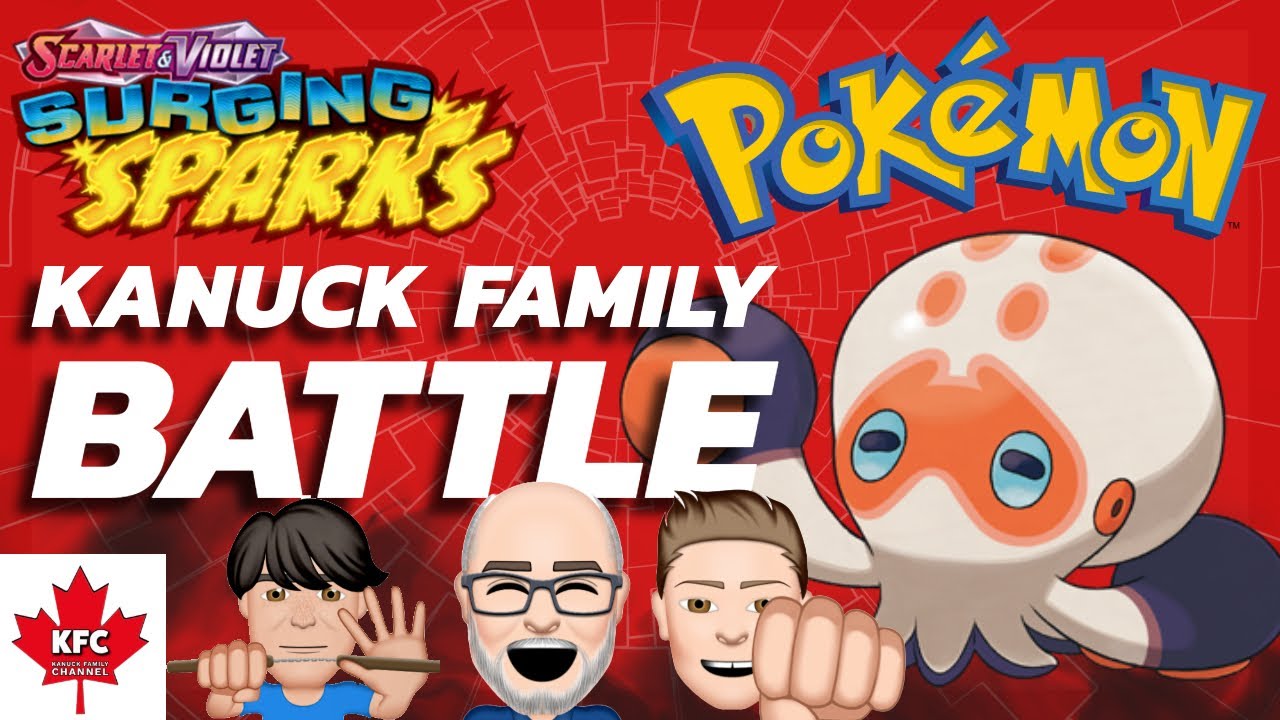 Pokemon Surging Sparks Kanuck Family Battle. Let The Games Begin ...