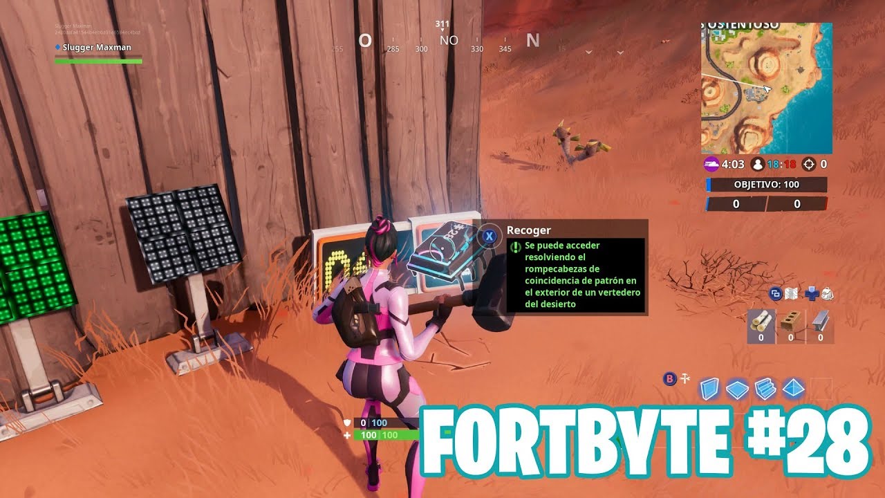 Fortnite Battle Royale | Desafíos de Fortbyte | Cómo conseguir el ...