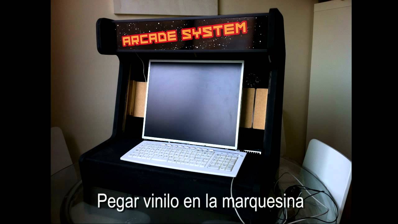 My second arcade machine with hyperspin - YouTube