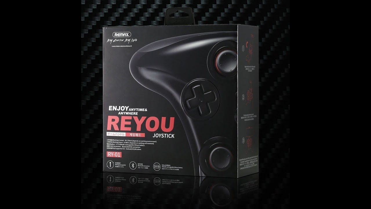 Remax REYOU RY-01 Bluetooth Gamepad Unboxing & Review🕹🕹 - YouTube