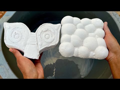 ASMR | New | Chalk Shapes Water crumbling 🌸Hbd Calmnesslove❣️