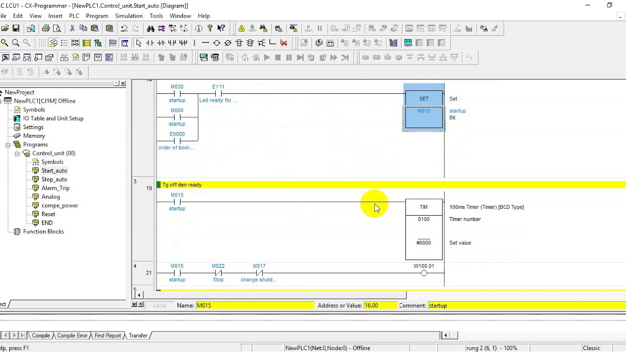 video 01 PLC in hydropower control unit - YouTube