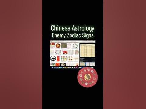 Chinese Astrology / Enemy Zodiac Signs🫣 #youtubevideo #astrology #gg33 ...
