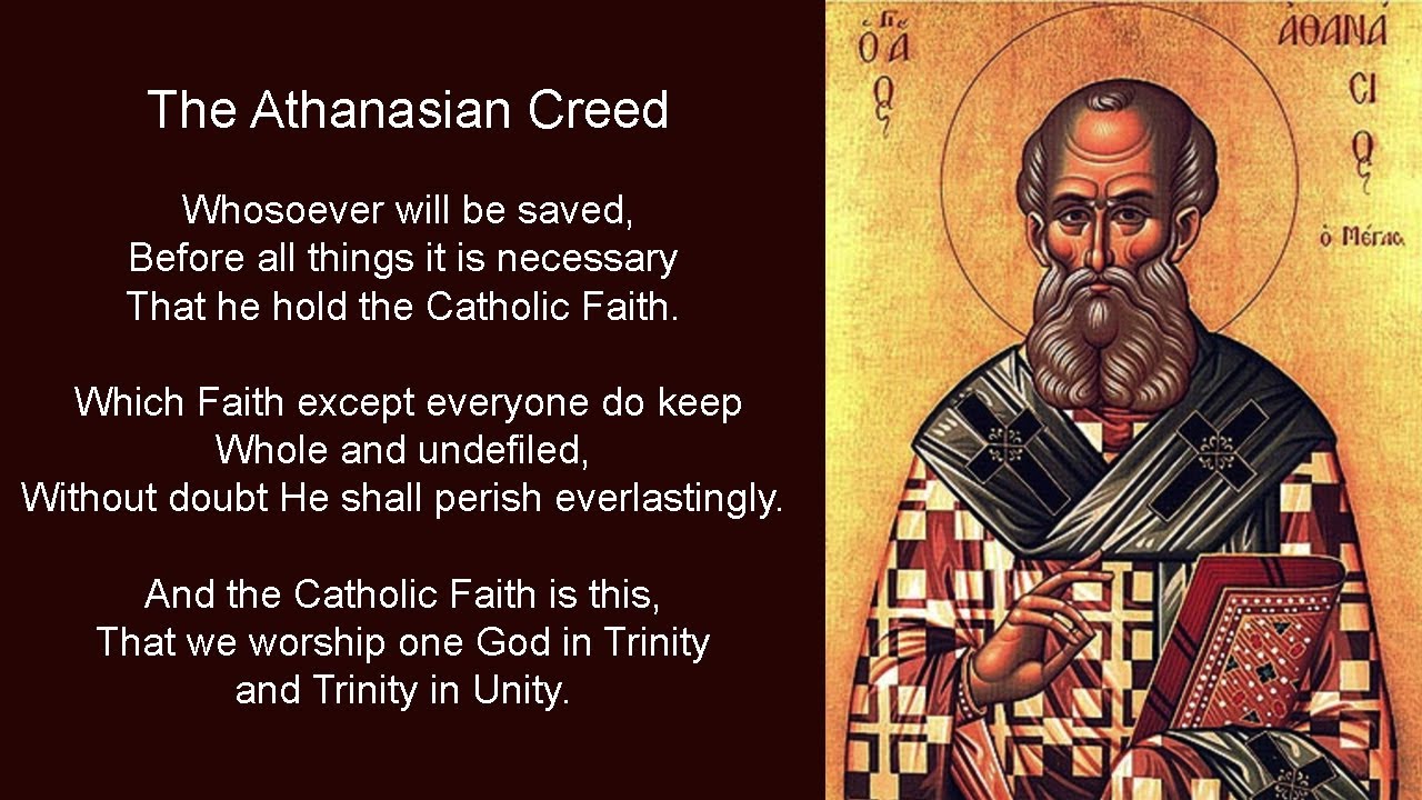 The Athanasian Creed - YouTube