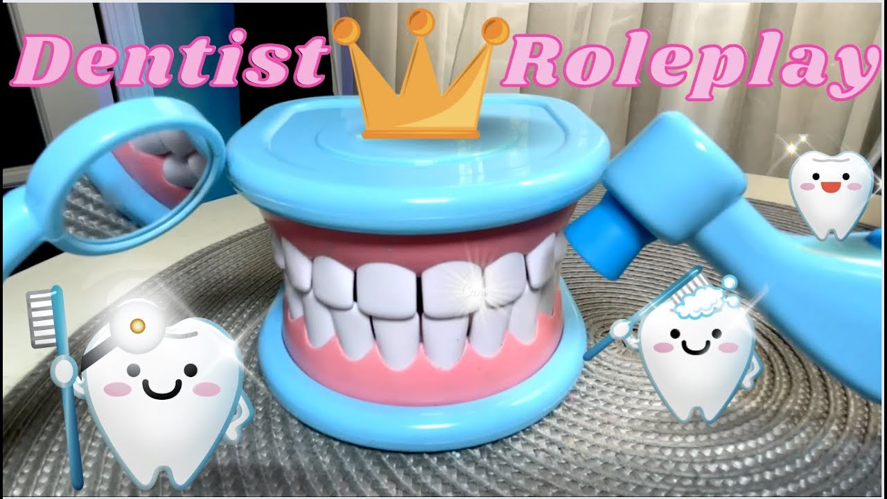 ASMR Dentist Roleplay | Personal Attention Exam and Teeth Cleaning - YouTube