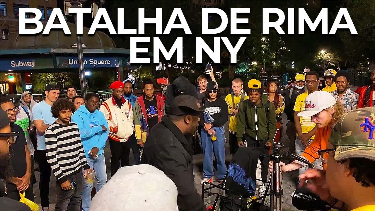 BATALHA DE RIMA COM RAPPERS & GANGSTERS EM NOVA YORK | Corte #004 Union ...