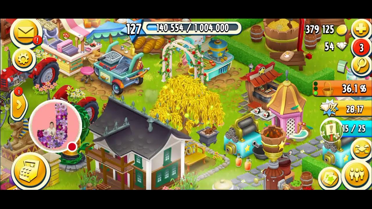 Happy Saturday Silip Muna Sa Aking Farm #hayday - YouTube