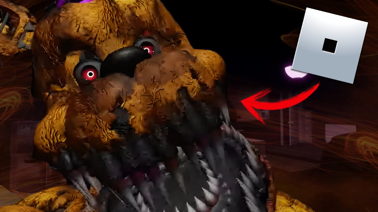 NIGHTMARE FREDBEAR ESTÁ ROTO 💀 | FNAF en ROBLOX - YouTube