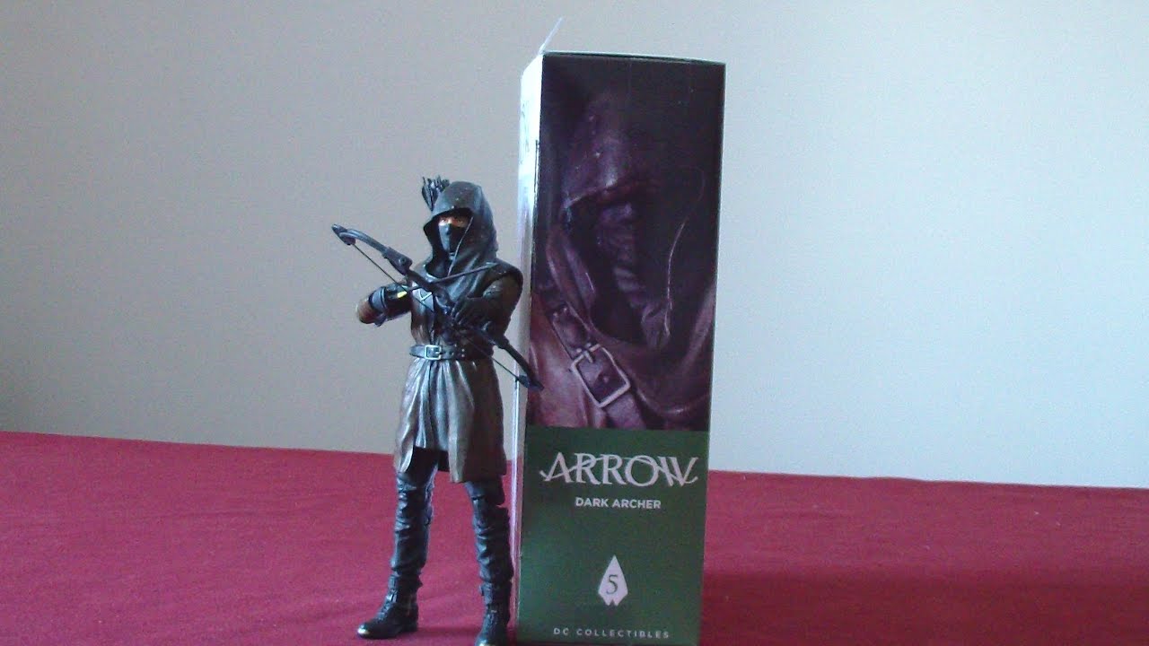 ARROW / "DARK ARCHER" /DC COLLECTIBLES ACTION FIGURE REVIEW - YouTube