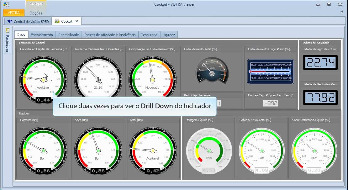 Cockpit Empresarial - Vistra SPED BI - YouTube