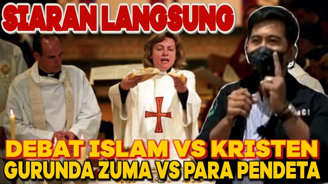 LIVE !! DEBAT ISLAM VS KRISTEN TERBARU DALAM SATU RUANGAN || DEBAT ...