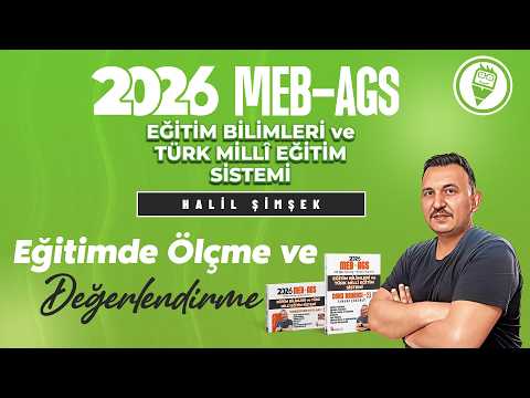 3) Eğitimde Ölçme ve Değerlendirme - Temel Kavramlar 3 - Halil ŞİMŞEK - 2026