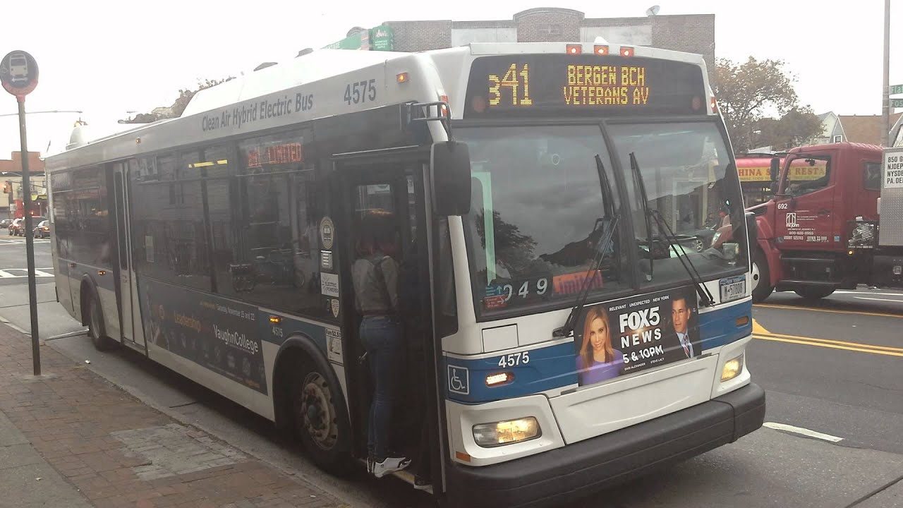 Sound recording of 3rd Gen 4575 on a Bergen Beach-bound B41 Limited Bus ...