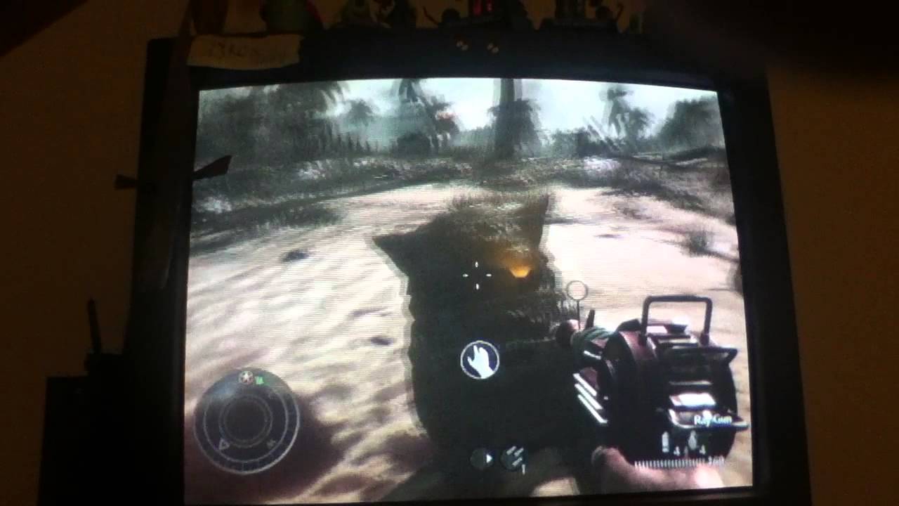 Cod waw ray gun easter egg - YouTube