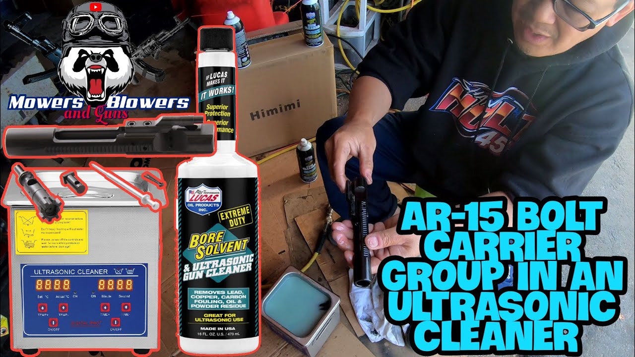 AFTER THE SHOOTING RANGE & CLEANING MY AR-15 AR-9 BCG BOLT CARRIER ...