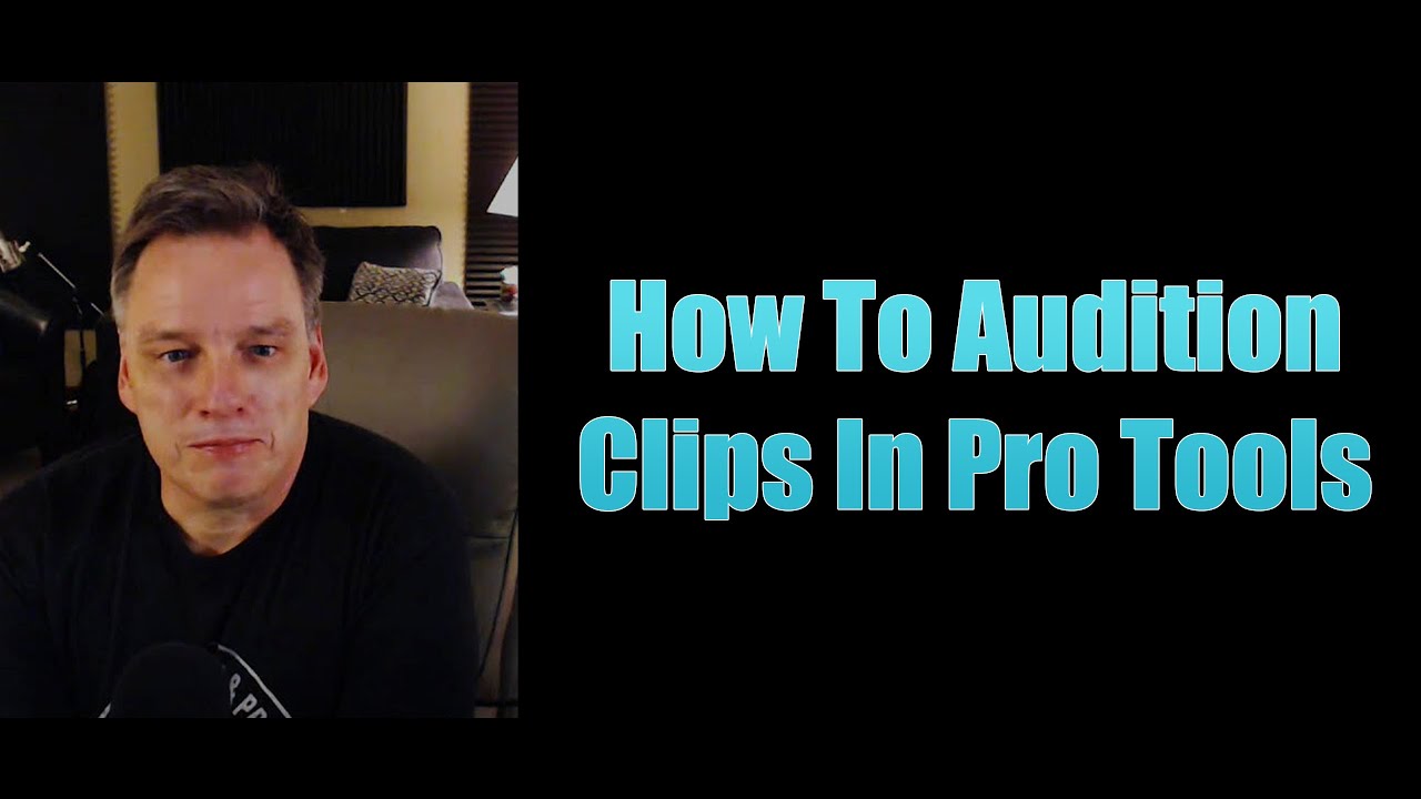 How to Audition Clips in Your Clip List in Pro Tools 2 Ways - YouTube