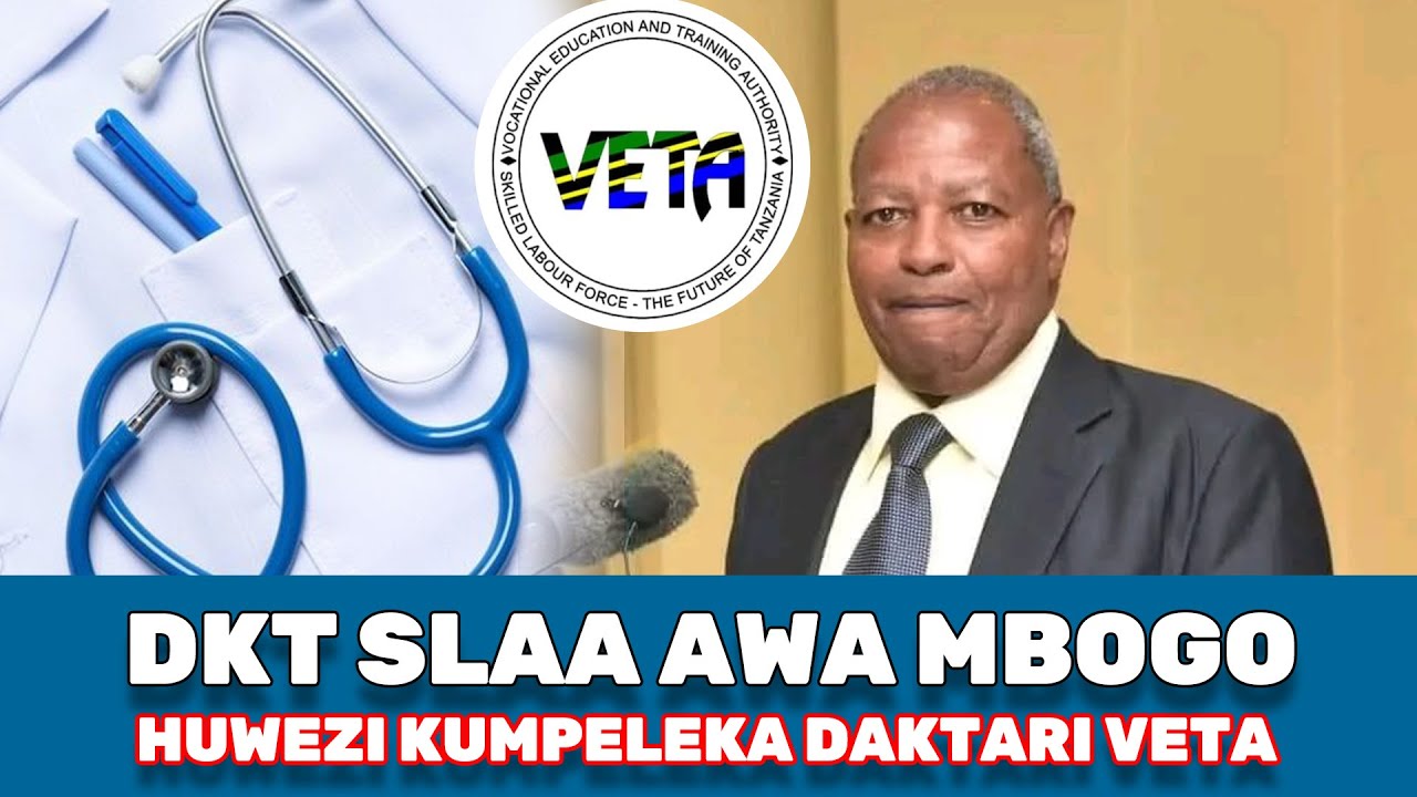 DK SLAA AMCHARUKIA WAZIRI MKUU "HUWEZI MWAMBIA DAKTARI AENDE VETA ...