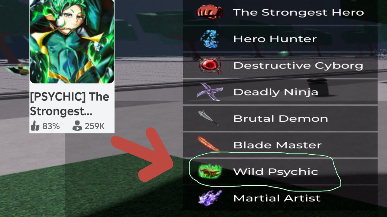 Wild Psychic update is finally here! Roblox TSB - YouTube