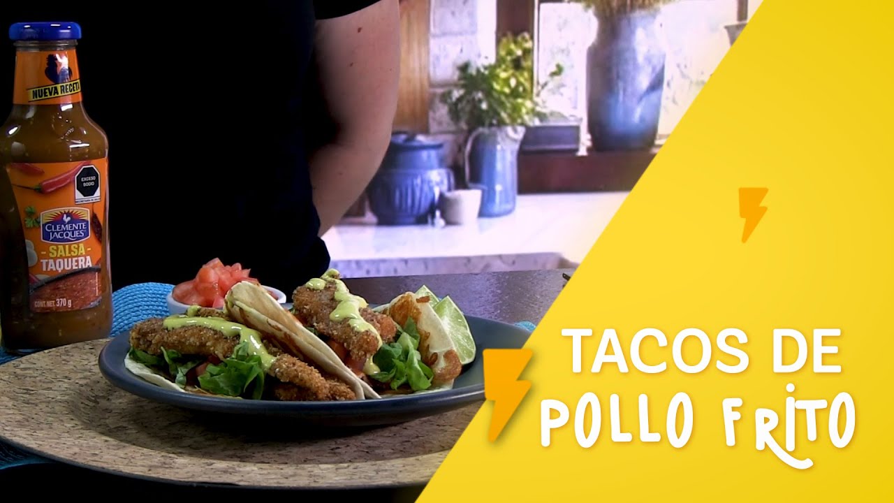 ¡Tacos de pollo frito! - YouTube