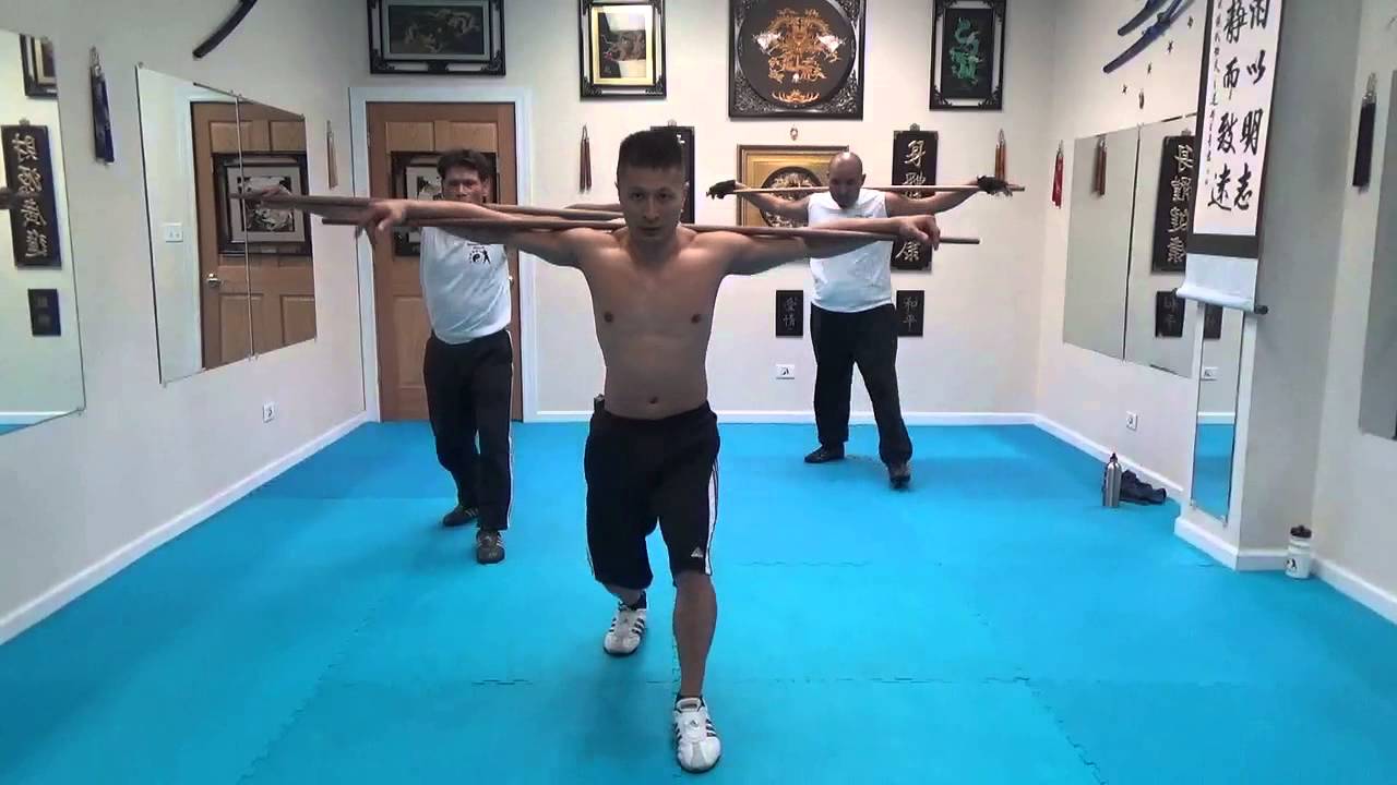 Bo Leg Exercises:Sigung - YouTube
