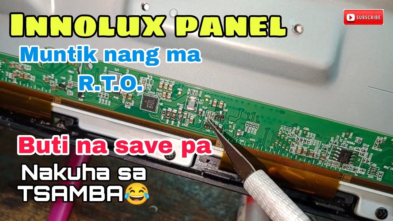 TCL 40 Android tv dim display good backlight no picture. - YouTube