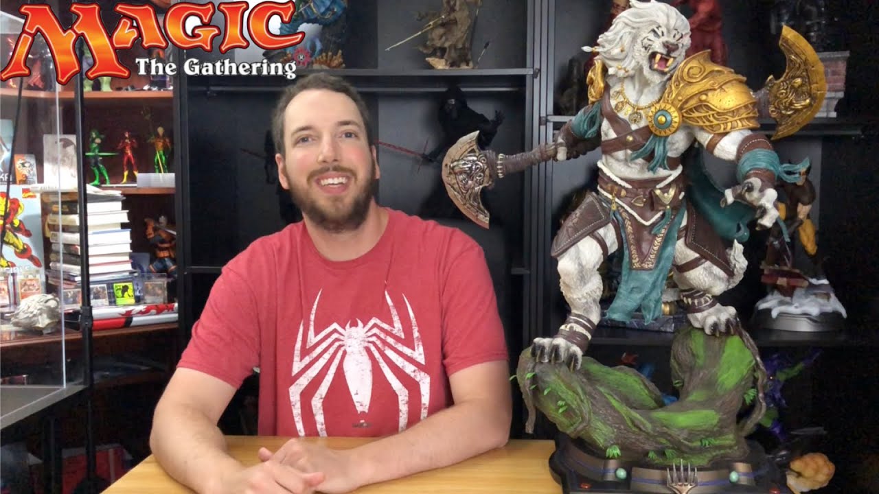 Prime 1 AJANI Statue Review | Magic The Gathering - YouTube