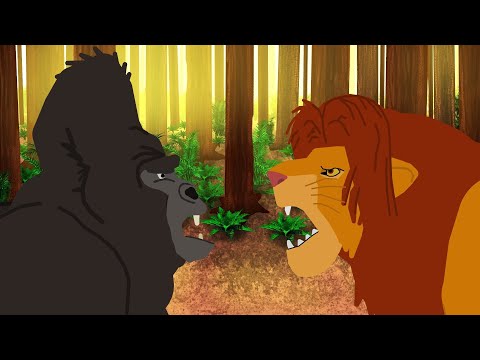 Simba VS Kerchak - The Lion King VS Tarzan / Pivot Animator