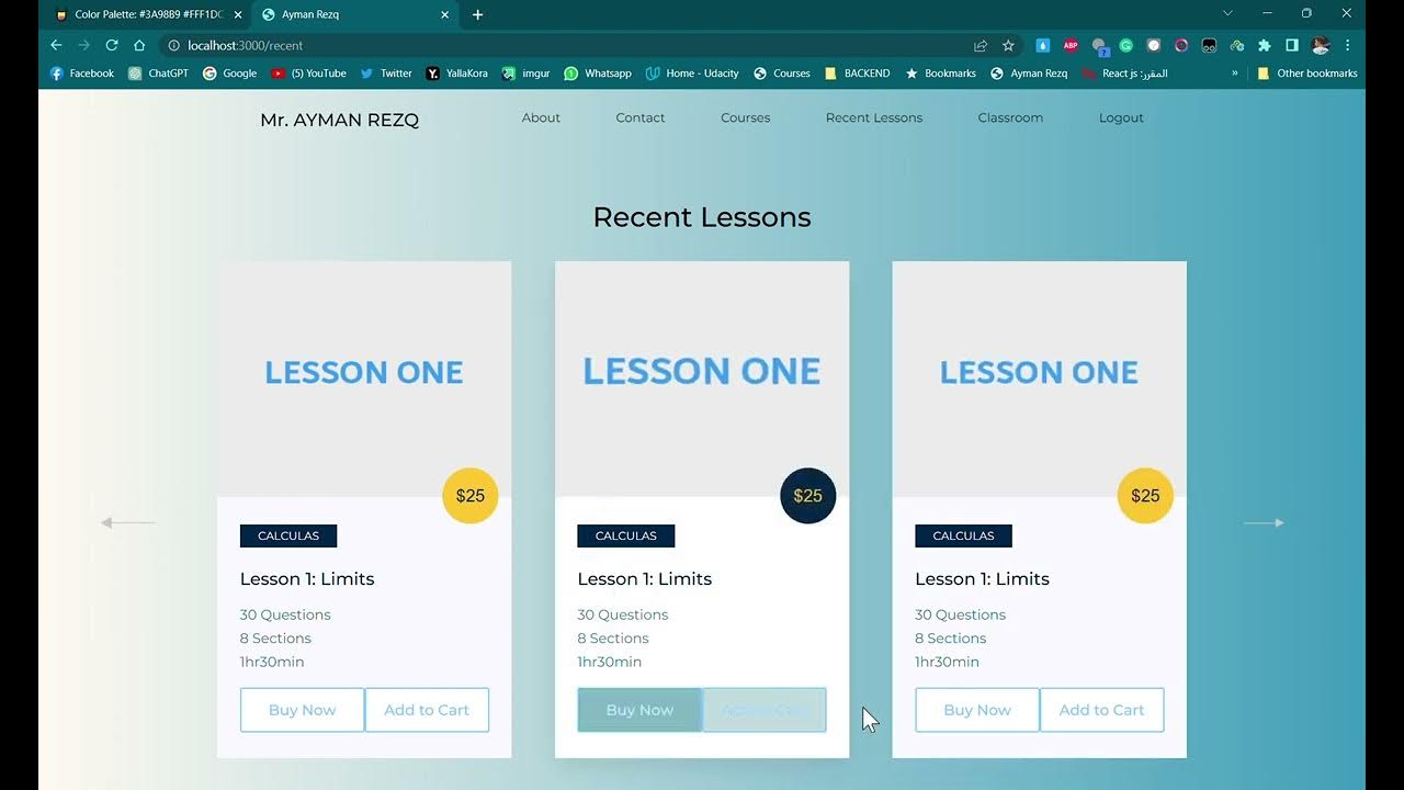 E-Learning Mathematics Website using HTML - CSS - JS - NodeJS - Express - MongoDB, LastUpdateN0 ...
