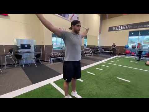 Warm Up: PVC Pipe Shoulder Pass-Overs Demo - YouTube