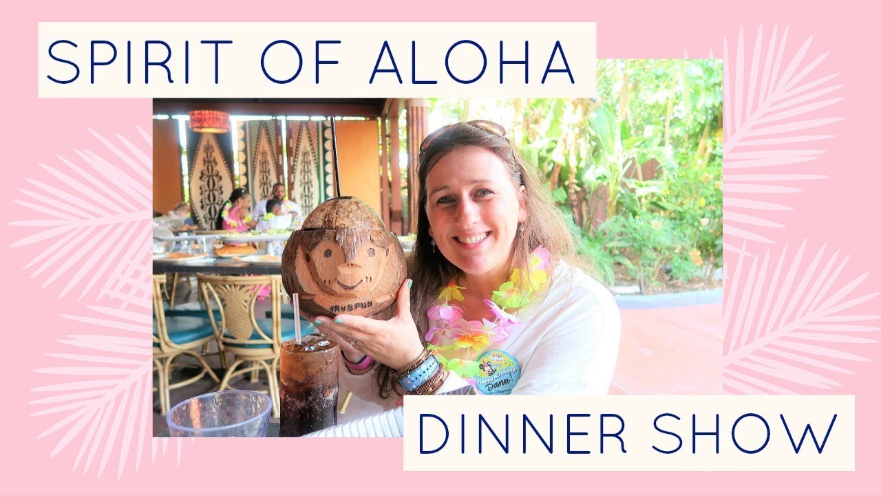 Disney Polynesian Spirit of Aloha Dinner Show & Review - YouTube