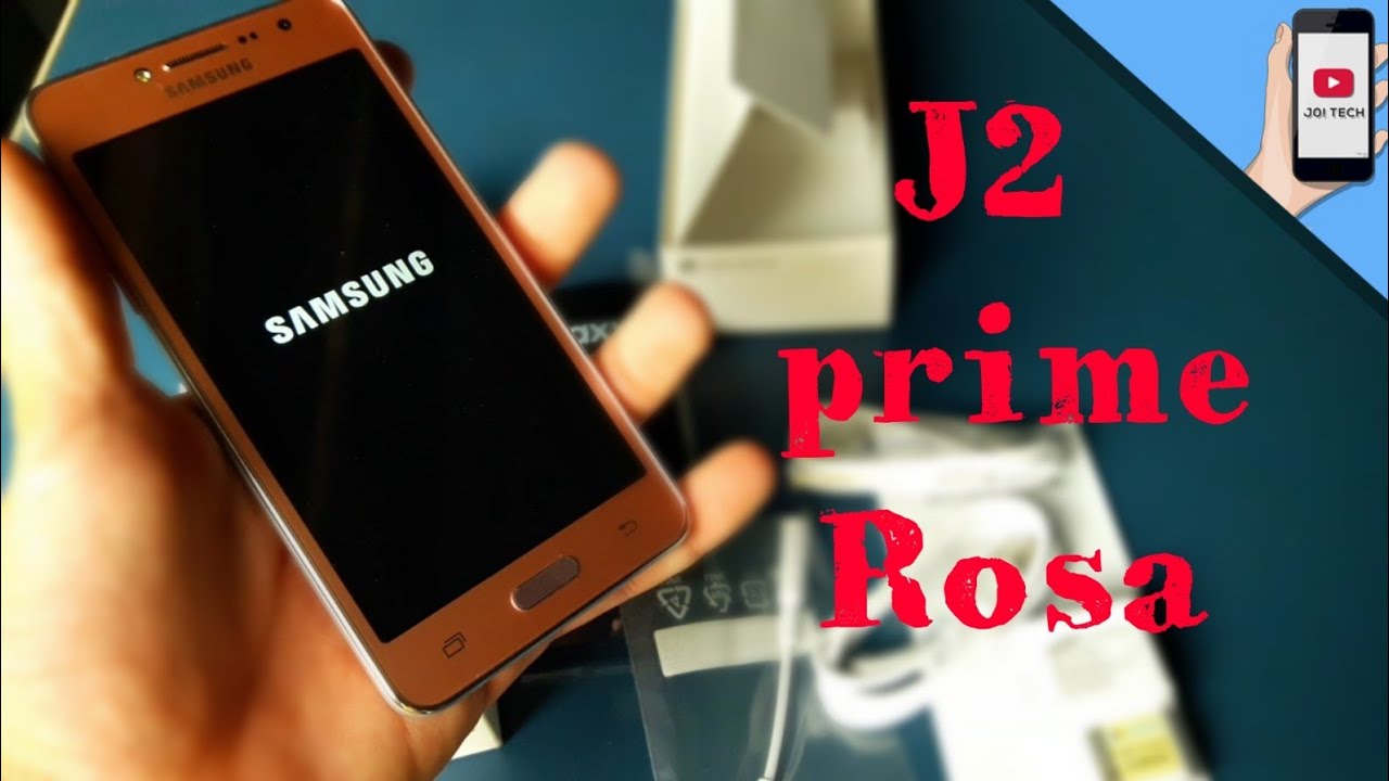 Samsung Galaxy j2 prime (Rosa)-Unboxing - YouTube
