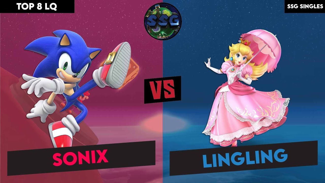 Top 8 LQ Sonix (Sonic) vs LingLing (Peach) (SSG Singles) - YouTube