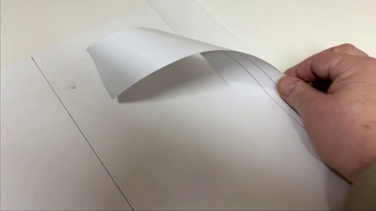 Foam Board Paper Peel - YouTube