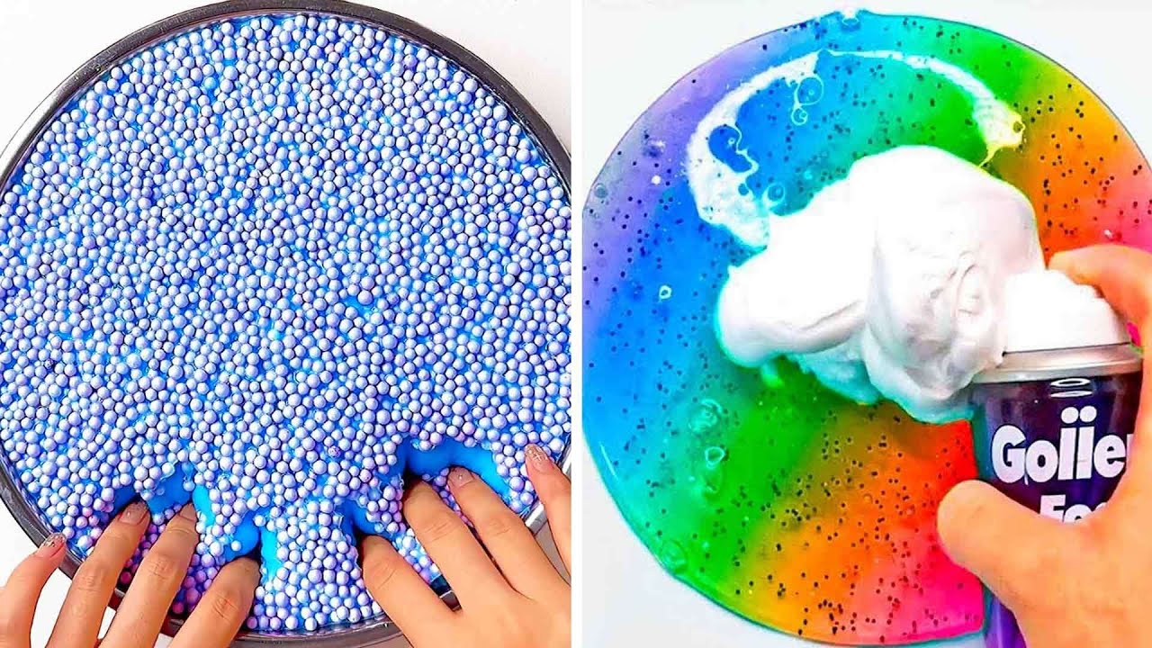 65 Minutes Of The Most Satisfying Slime Videos You Will EVER See Part 7 ...