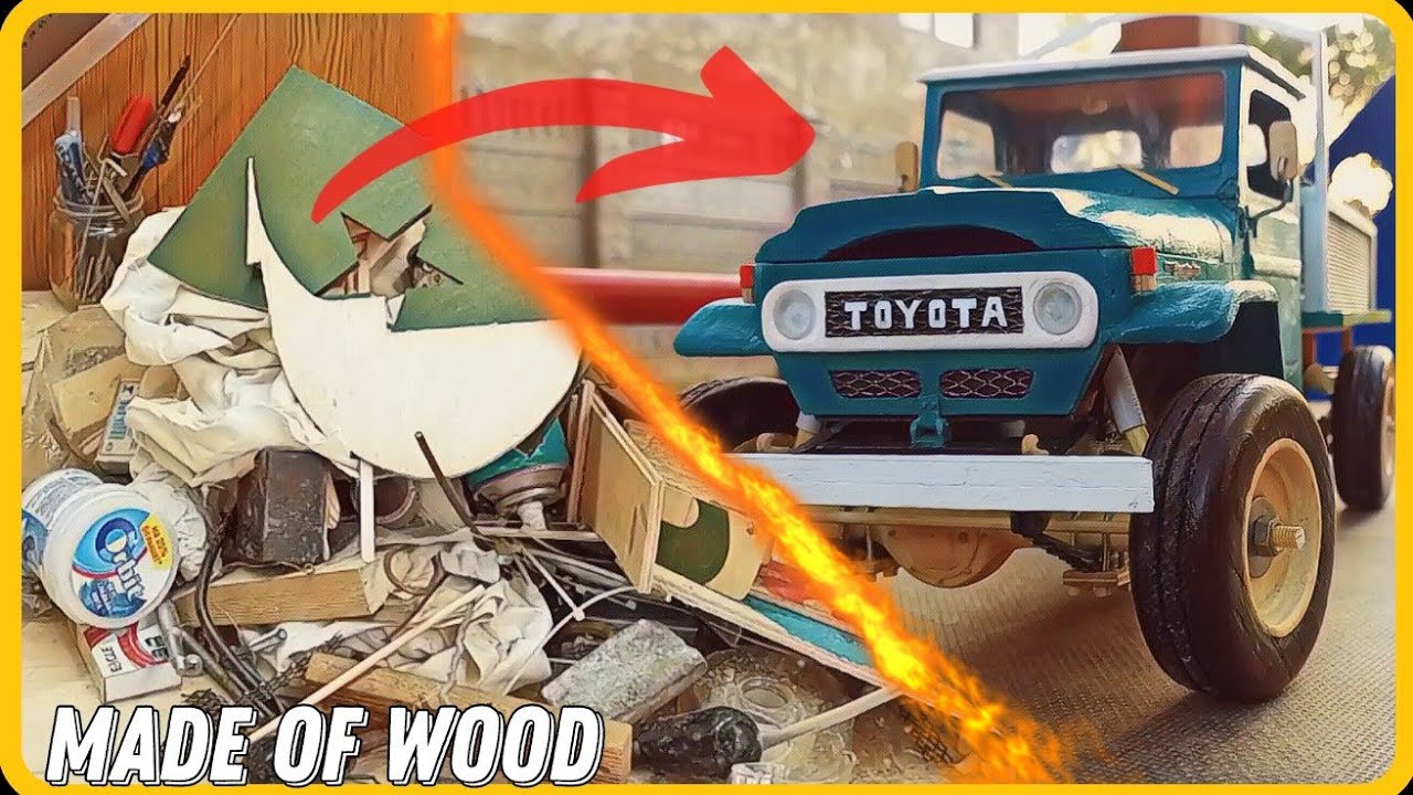 All this I made from garbage / Toyota FJ - YouTube