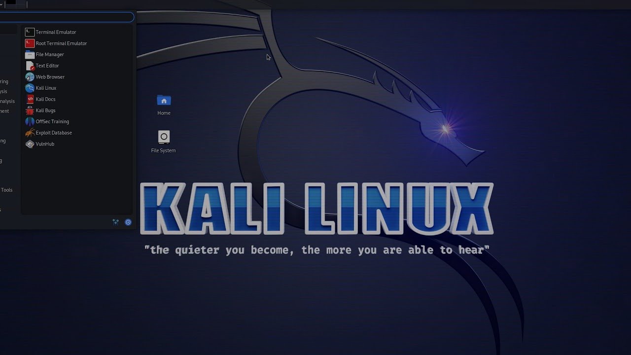 Kali Linux in termux on android. using NetHunter - YouTube