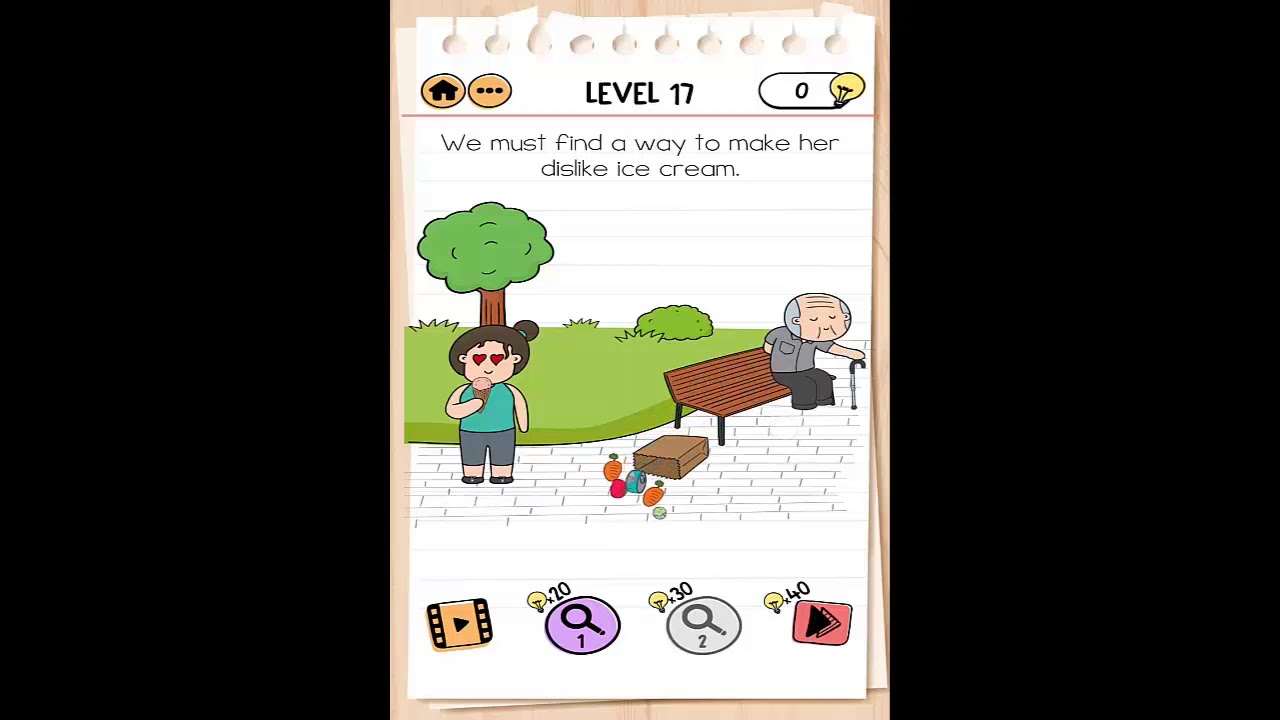 Brain Test 2 Tricky Stories FITNESS WITH CINDY Level 17 Walkthrough ...