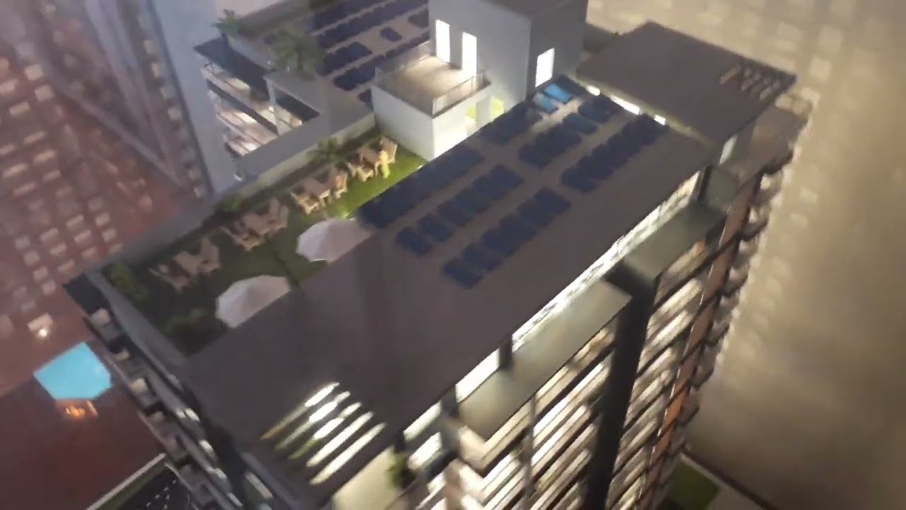 Capital Rise Apartments Architectural Model - YouTube