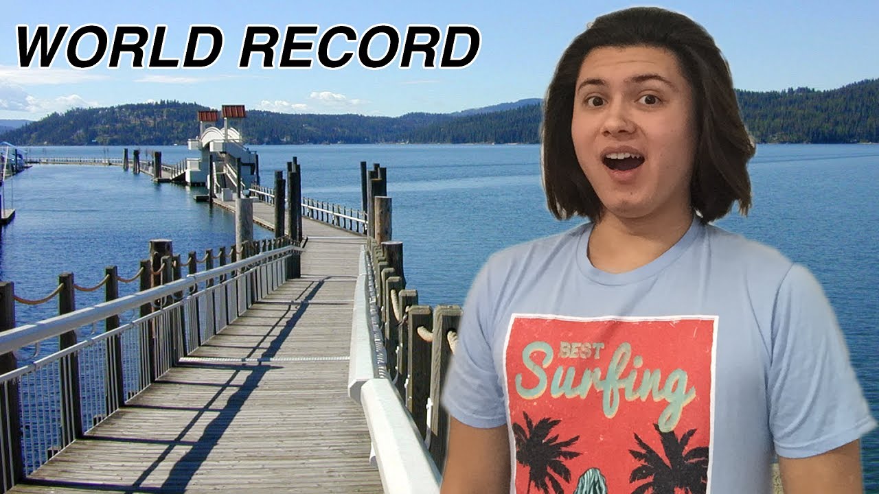 I Walked the World's Longest Floating Boardwalk on my Birthday - YouTube